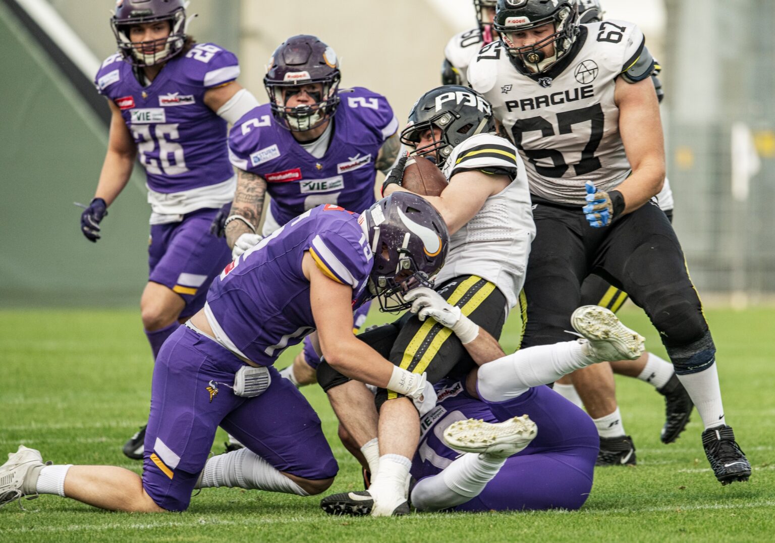 AFL Week 6: Nachtragsspiel zwischen Black Panthers und Vikings als ...