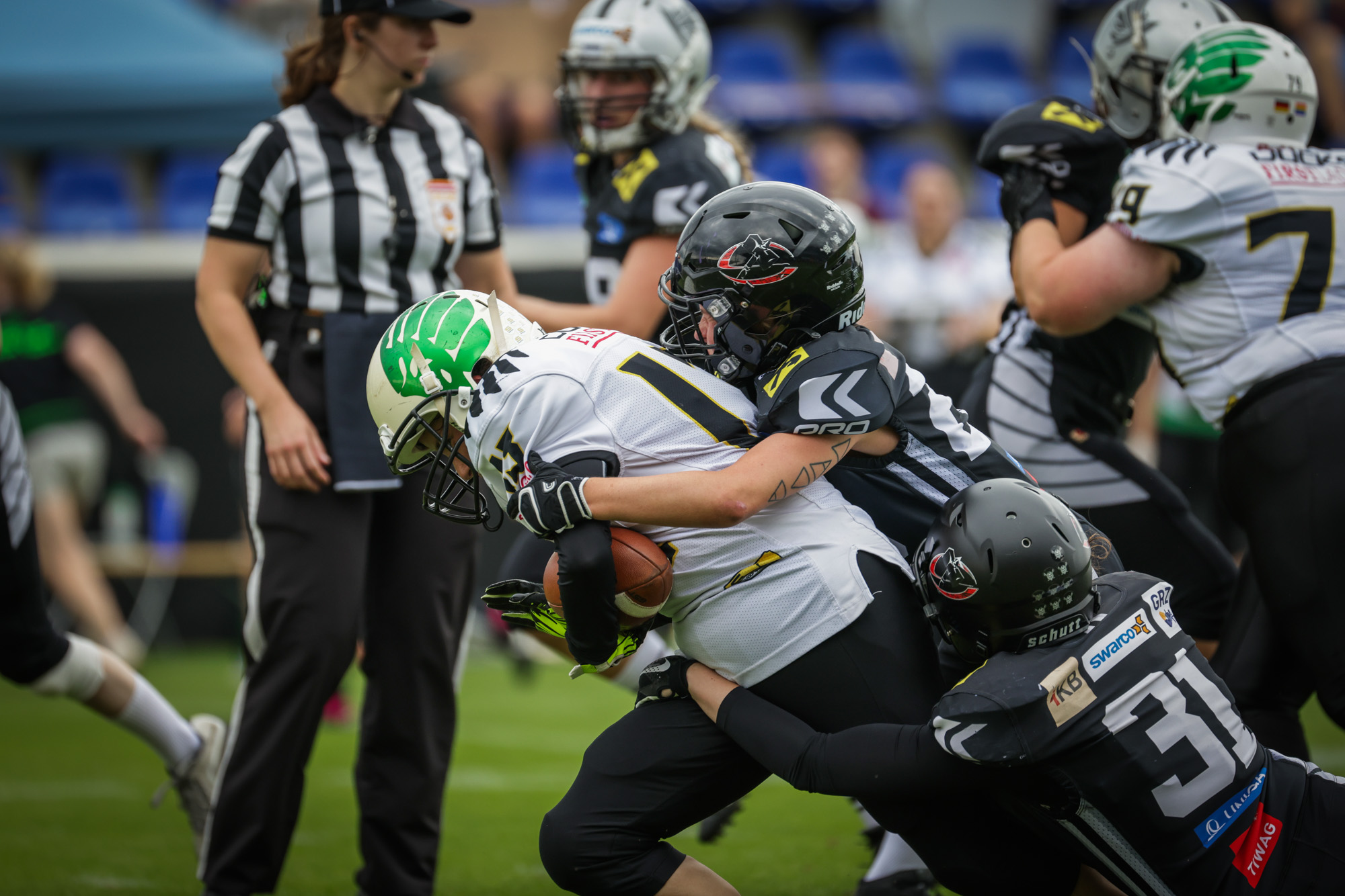 SG Raiders/Hammers und Salzburg Ducks stehen erneut in der Ladies Bowl ...